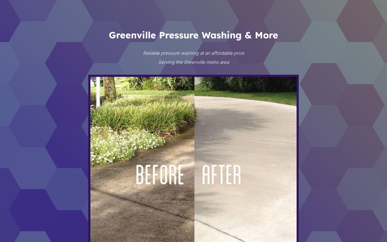 Greenville Pressure Washing